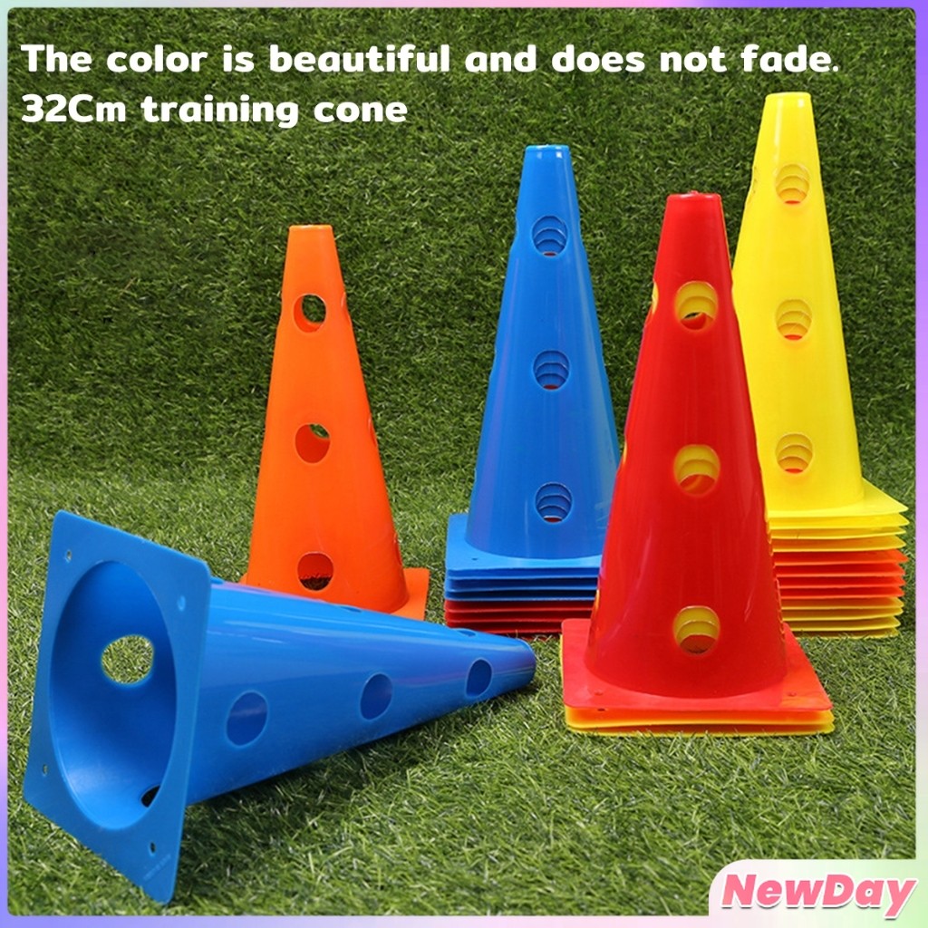 N.D 32cm Plastic Agility Cones Football Training Equipment Children's ...