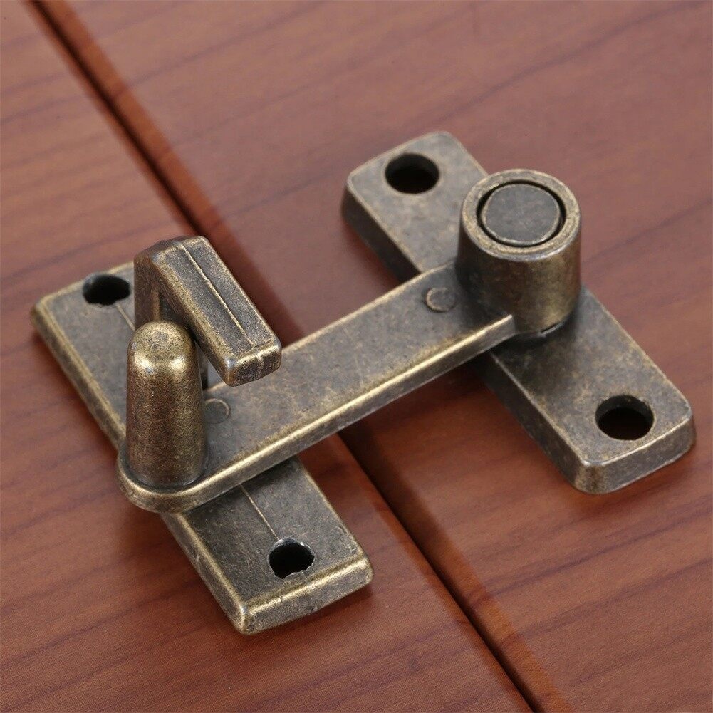 GG+Bronze Shed Door Lock Bolt Catch Latch Slide For Bathroom Toilet ...