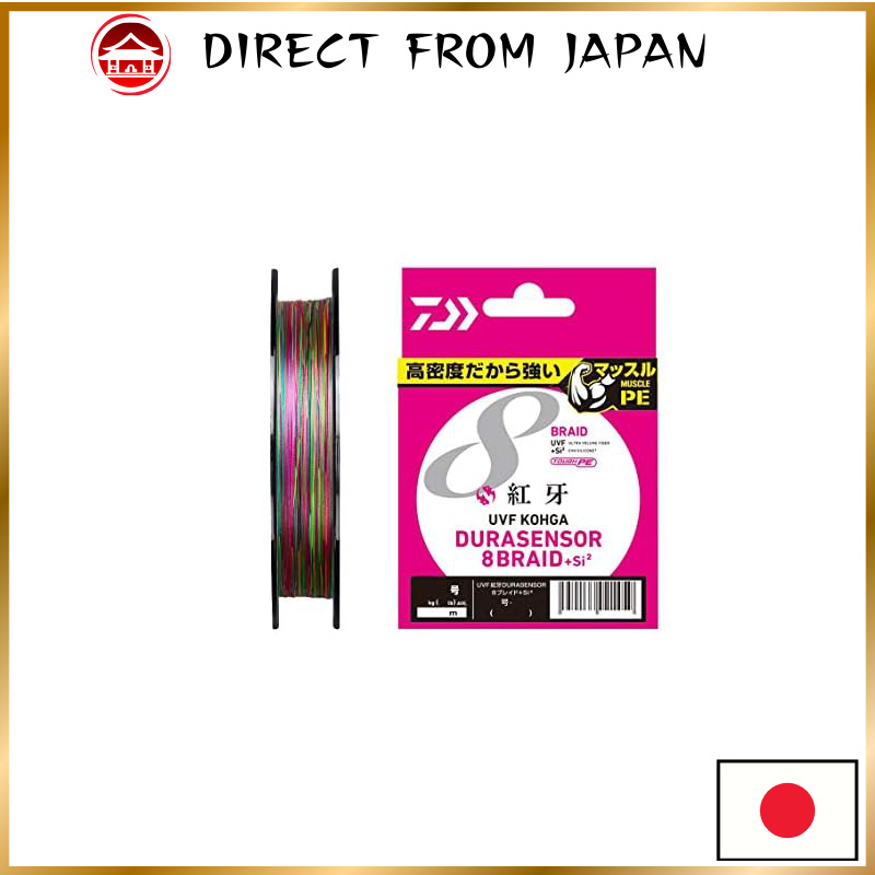DAIWA PE Line UVF Kongo Dura Sensor X8+Si2 - Multiple Diameters and Lengths with Color Marking ...