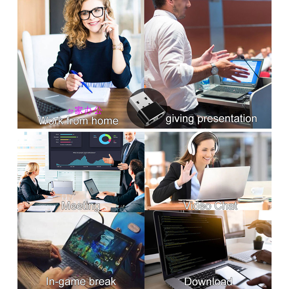 AU Mini Automatic Mouse Jiggler Mover Undetectable USB Automatic Move ...