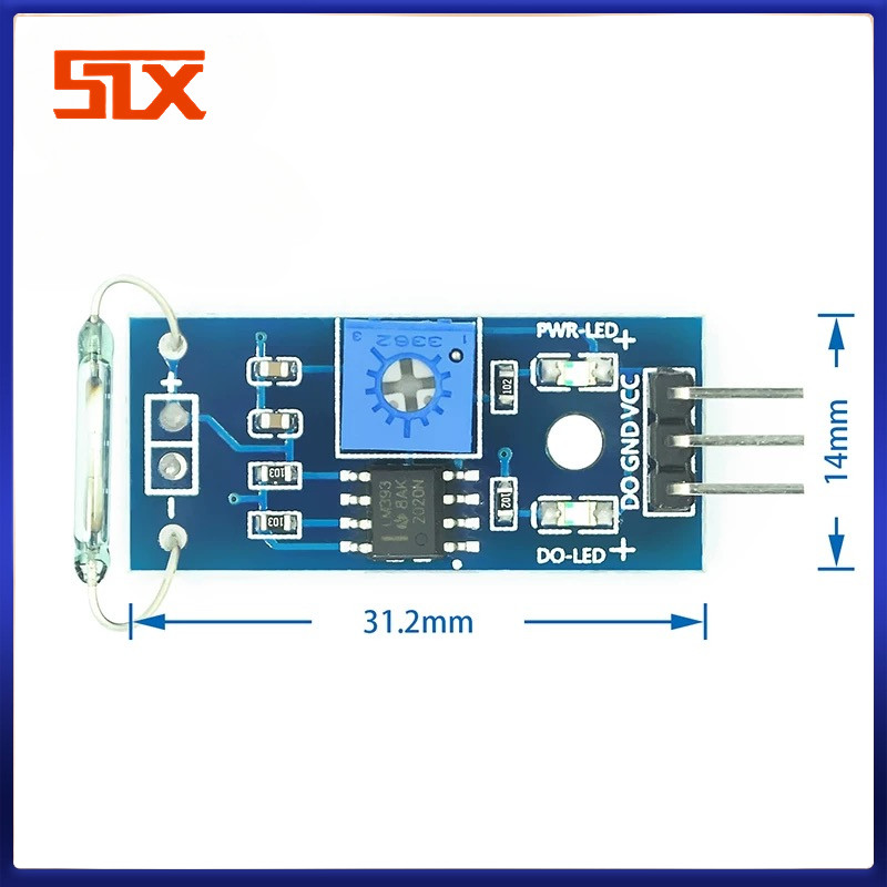 Reed Sensor Module Magnetron Module Reed Switch Magnetic Switch for ...