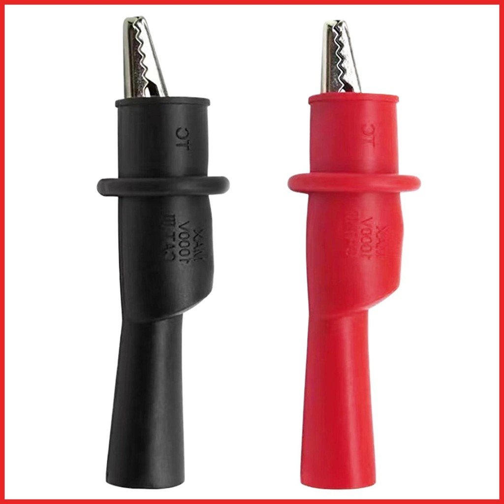 Crocodile Clamps for Test Leads Alligator Crocodile Test Clip Clamp 2x ...