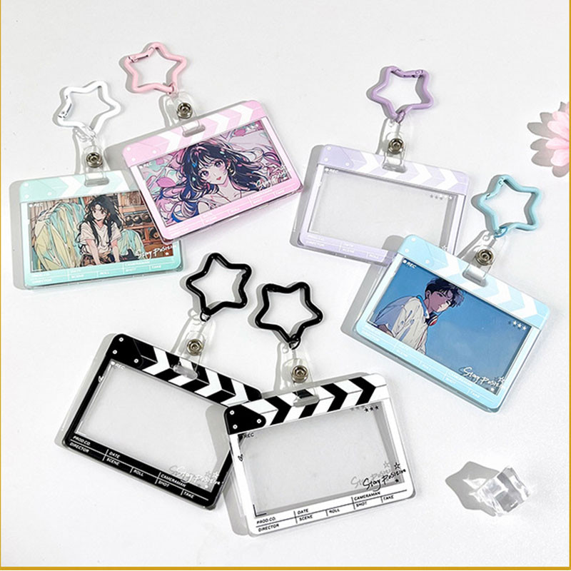 School Supply Beep Card Holder 2025 Slide Cover Waterproof RFID ID Case ...
