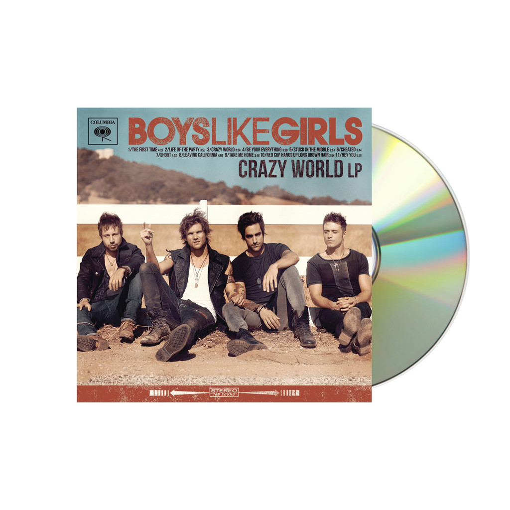 BOYS LIKE GIRLS Crazy World CD (Digipak) | Shopee Philippines