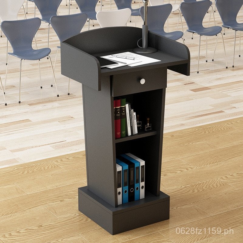 Simple Lectern for Lectures, Teacher's Welcome Desk, Speaking Desk ...