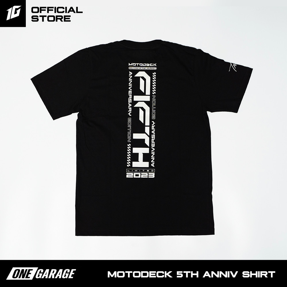 ® Motodeck 5th year Anniversary Shirt | Shopee Philippines