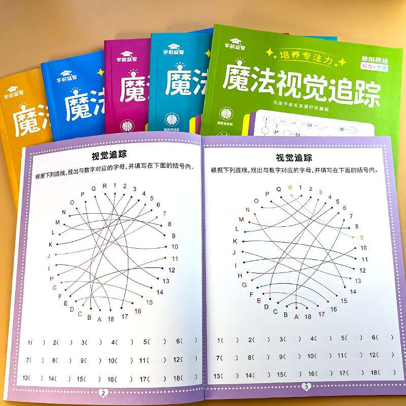 Concentration Training Attention Focus3to6Magic Visual Tracking ...