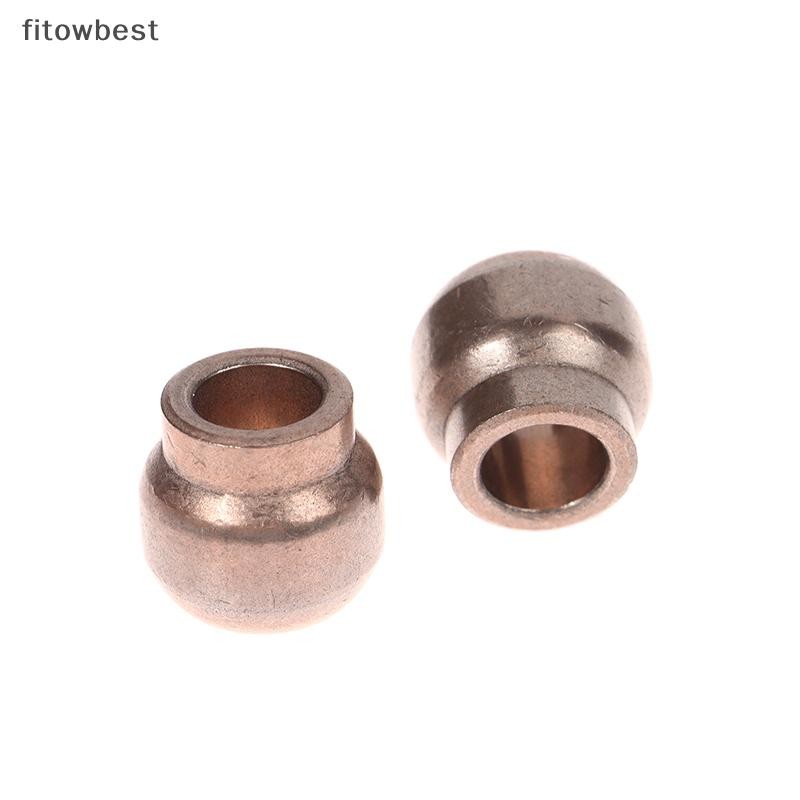 Fbph 1Pc 10mm Hole Shaft Iron Copper Alloy Bearing Bush 20mm Outer ...