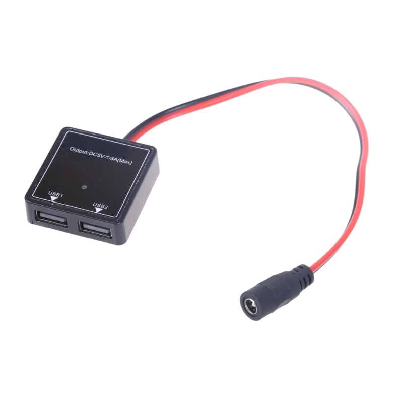 DC5.5x2.1mm to USB Power Charger for Solar Panel 12V Power Adapters ...