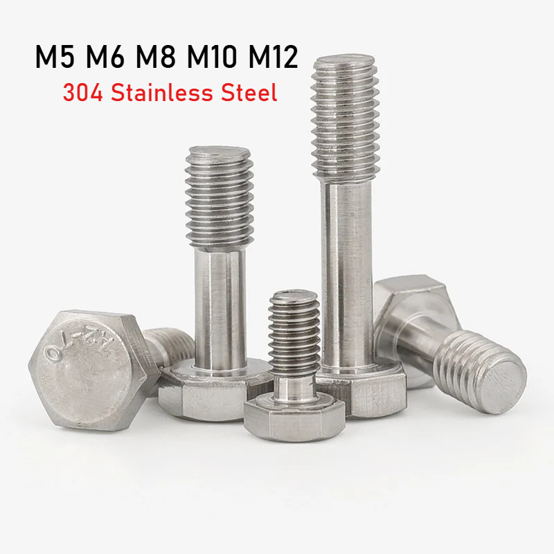 M5 M6 M8 M10 M12 304 Stainless Steel External Hexagonal Non Loosening ...