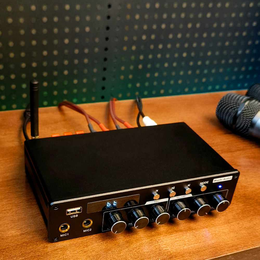 DIYMORE DC 12-24V ZK-A1200 200W High-End Practical Home Theater Ktv BT ...