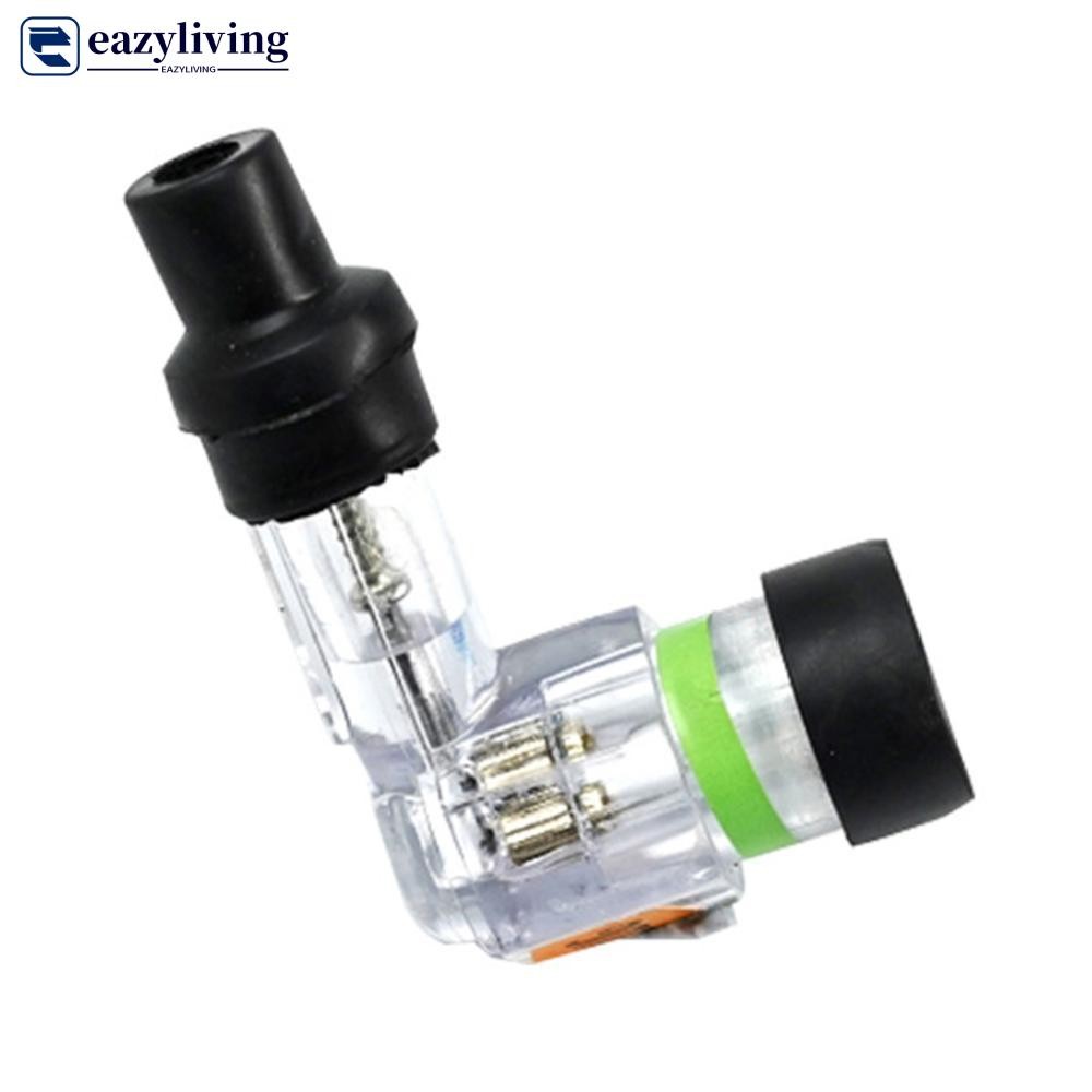 EAZYLIVING 1Pc Transparent Motorcycle Spark Plug Cap 90 Degree Ignition ...