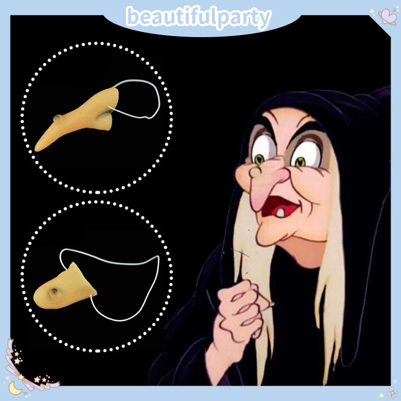 Creative Halloween performance props witch nose/chin suitable for ...