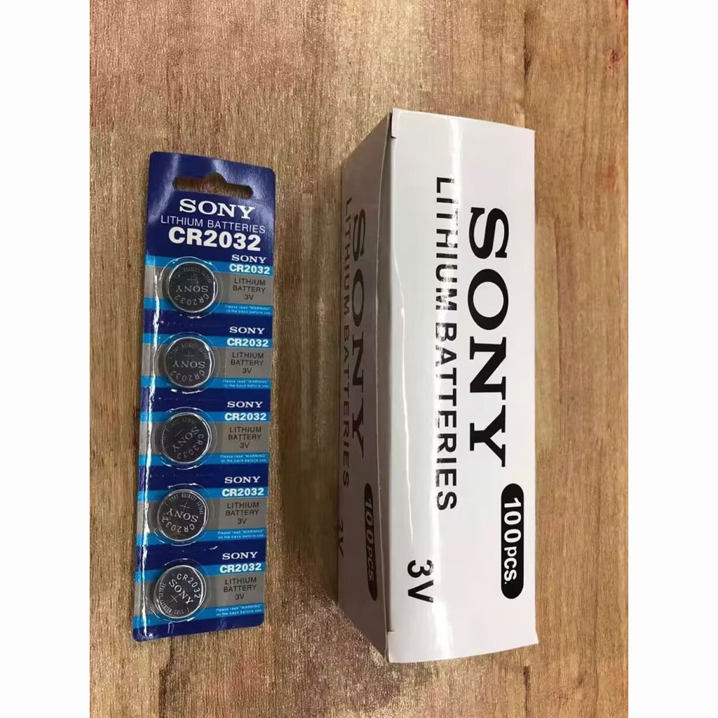 Spot Goods#Sony SONY Battery CR2032Button Battery Desktop Computer ...