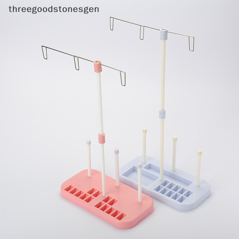 TGS Thread 3 Spool Holder Stand Rack Sew Quilg For Home Sewing Machine ...