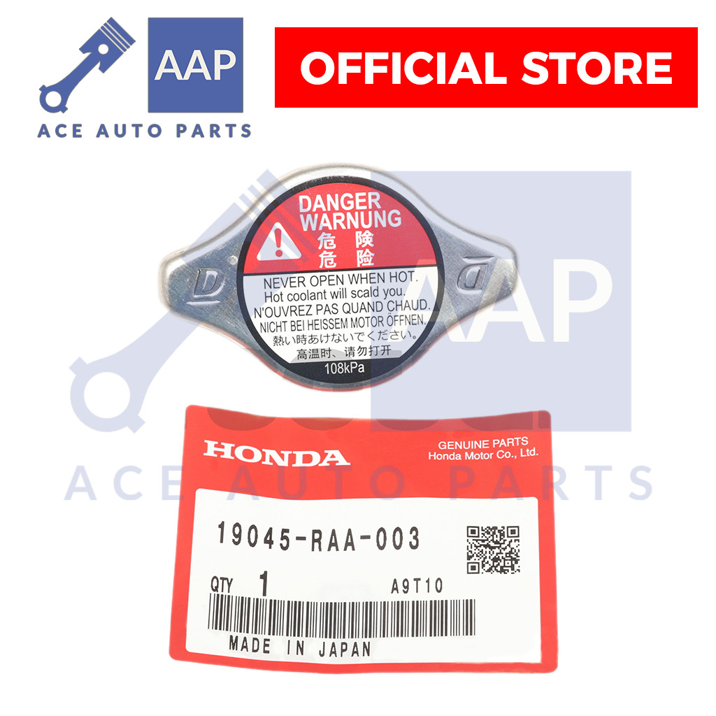 Honda Radiator Cap Civic City CRV Accord Jazz 1.1 PSI 19450-RAA-003 OEM ...