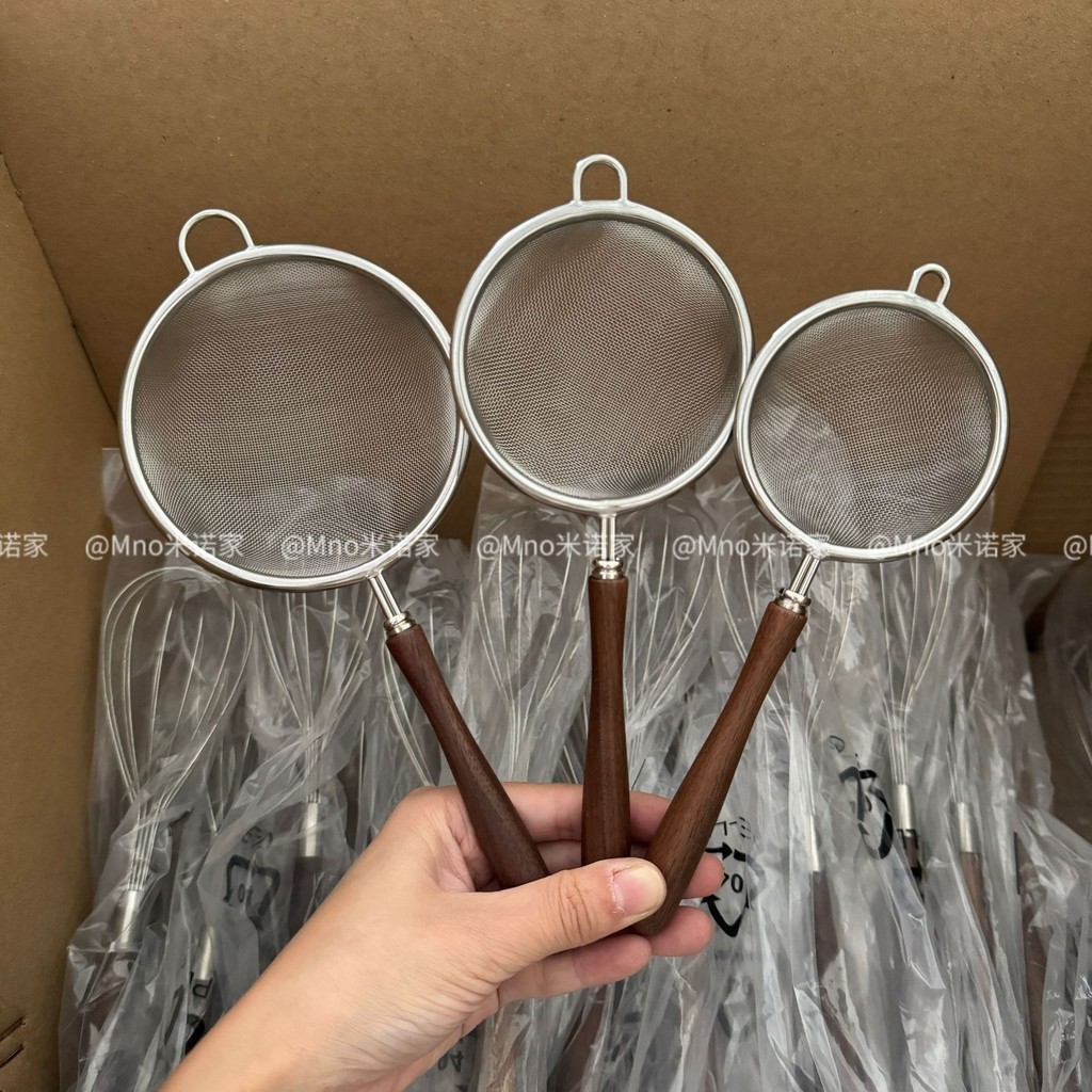 304 Food Grade Stainless Steel Walnut Filter Mesh Spoon Soy Milk ...