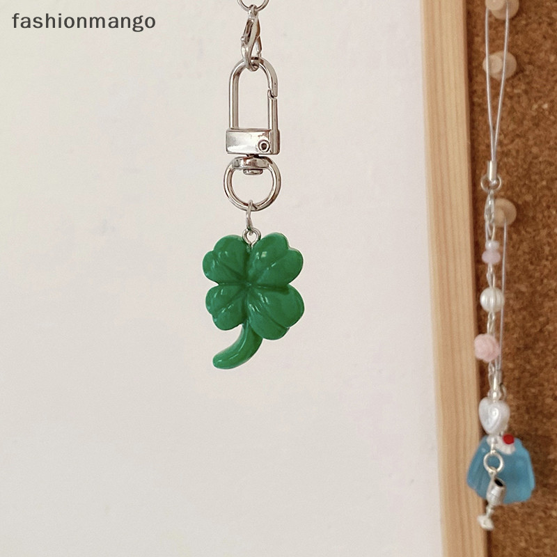 FMPH Bless New Simple Four Leaf Clover Keychain Fashion Creative ...
