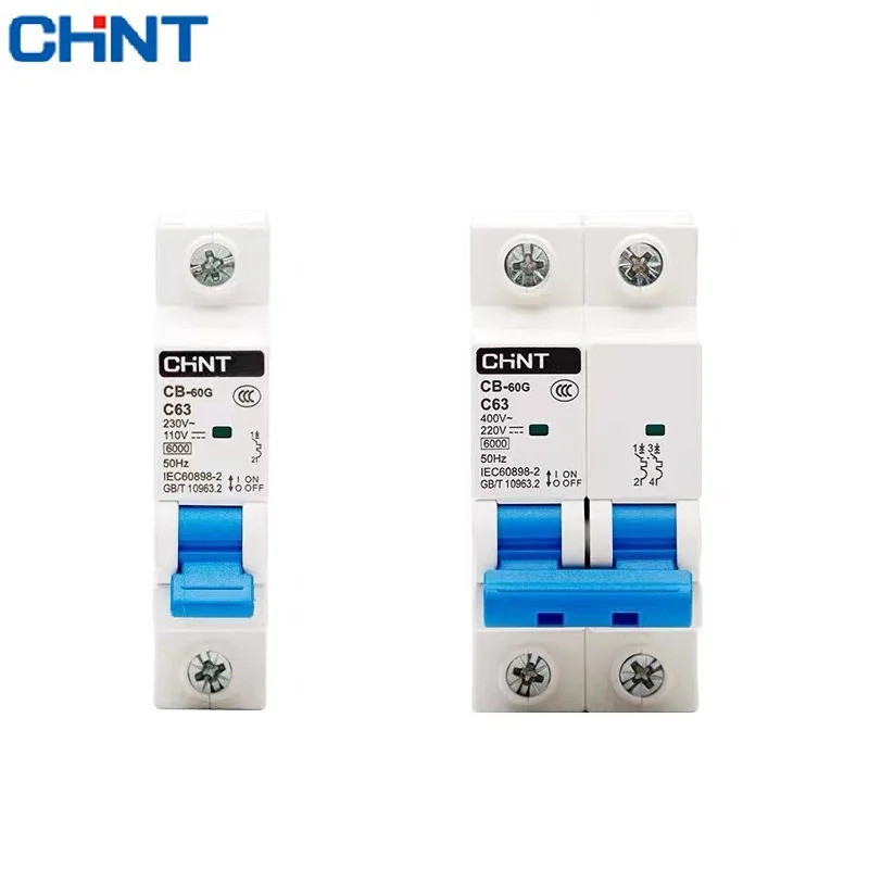 CHNT CHINT CB-125G 1P 2P 16A 20A 25A 32A 63A 80A 100A 125A DC 60V/110V ...