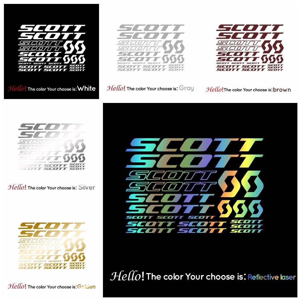 Exclusive transparent transport membrane non-tear stickers for Scott ...