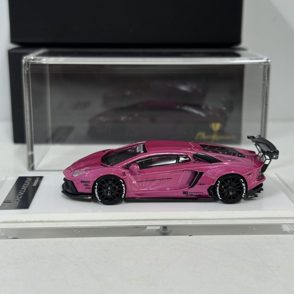 Onemodel 1/64 Lamborghini LB 700 Pink Candy Paint Wide Body Modified ...