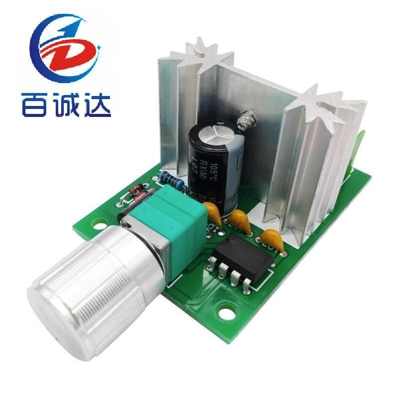 Dc Motor Fan Speed Regulator 6V 12V 6A High Power PWM Stepless Speed ...