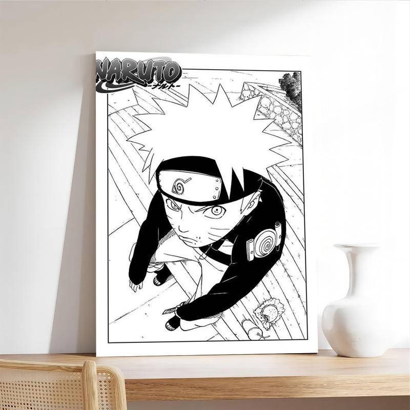 The Unbeatable Naruto in Naruto: No Framed Posters for Inspiring Wall ...