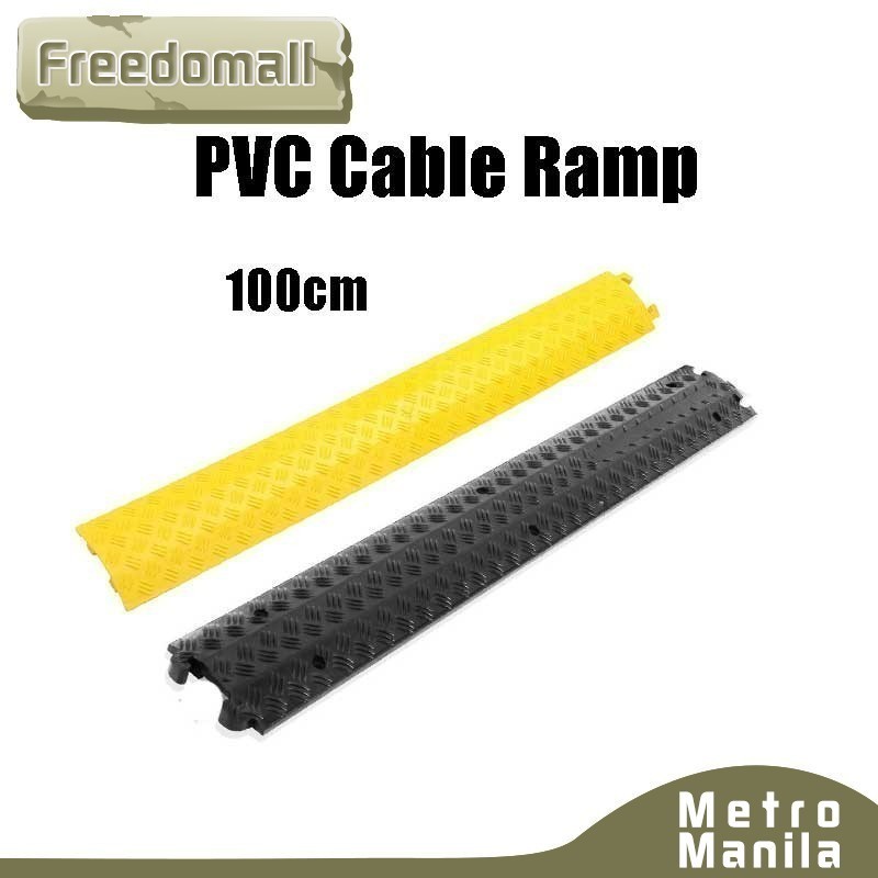 100x13cm Floor Cord Cable Plastic Cover Safety Cable Cover Wire Floor ...