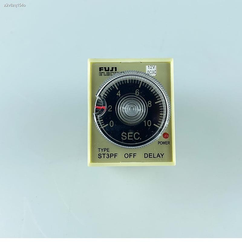ST3PF time relay power-off delay JSZ3F 8 feet delay AC220V DC24V 380V ...