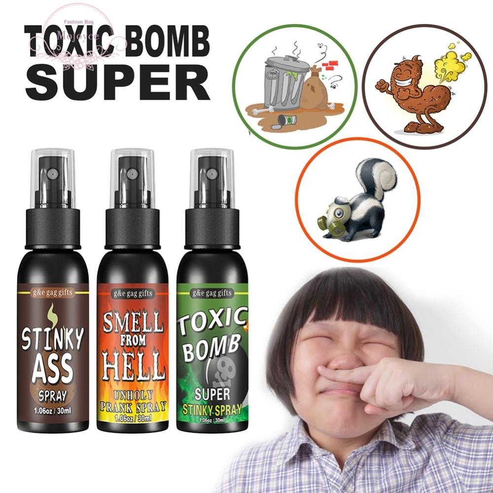 Liquid Fart Spray Gag Prank Joke Can Stink Bomb Smelly Stinky Gags 30ML ...