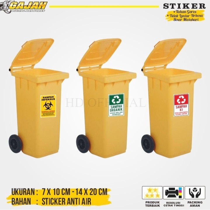 Smpah Type Marker Label Sticker/Non Medical Waste Label Sticker/Non ...