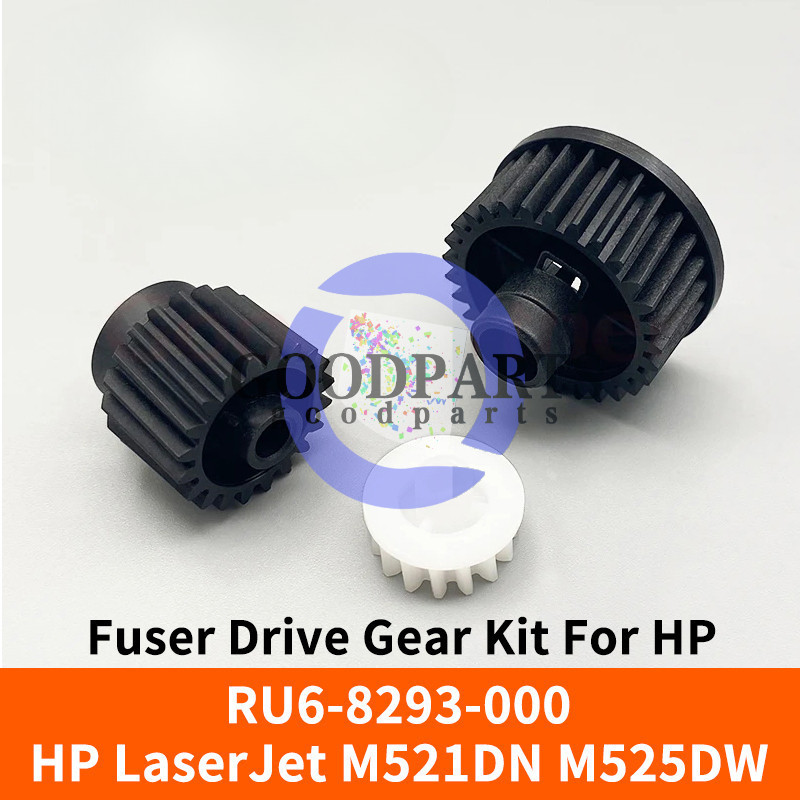 1Set HP LaserJet GR-M525-20T RU6-8293-000 Lower Pressure Roller Fuser ...