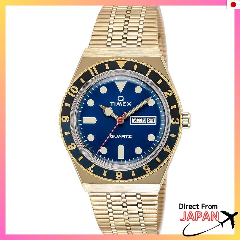 Timex Navy Dial Stainless Steel Acrylic Quartz Japanese Movement 38MM ...