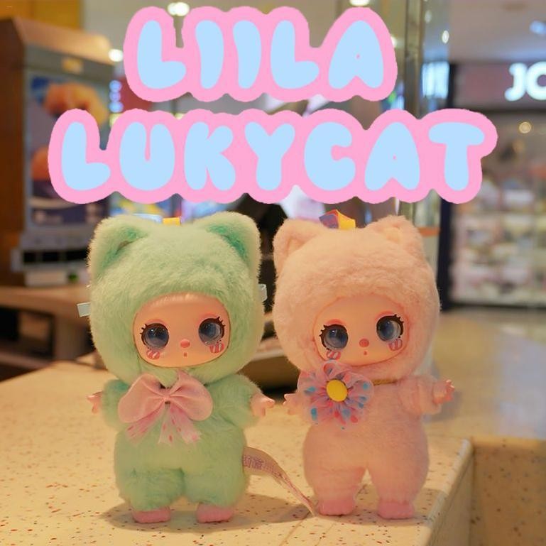 LILLA Lucky Cat Stuffed Blind Box | LILLA vinyl doll blindbox 1Pcs paca3ph | Shopee Philippines