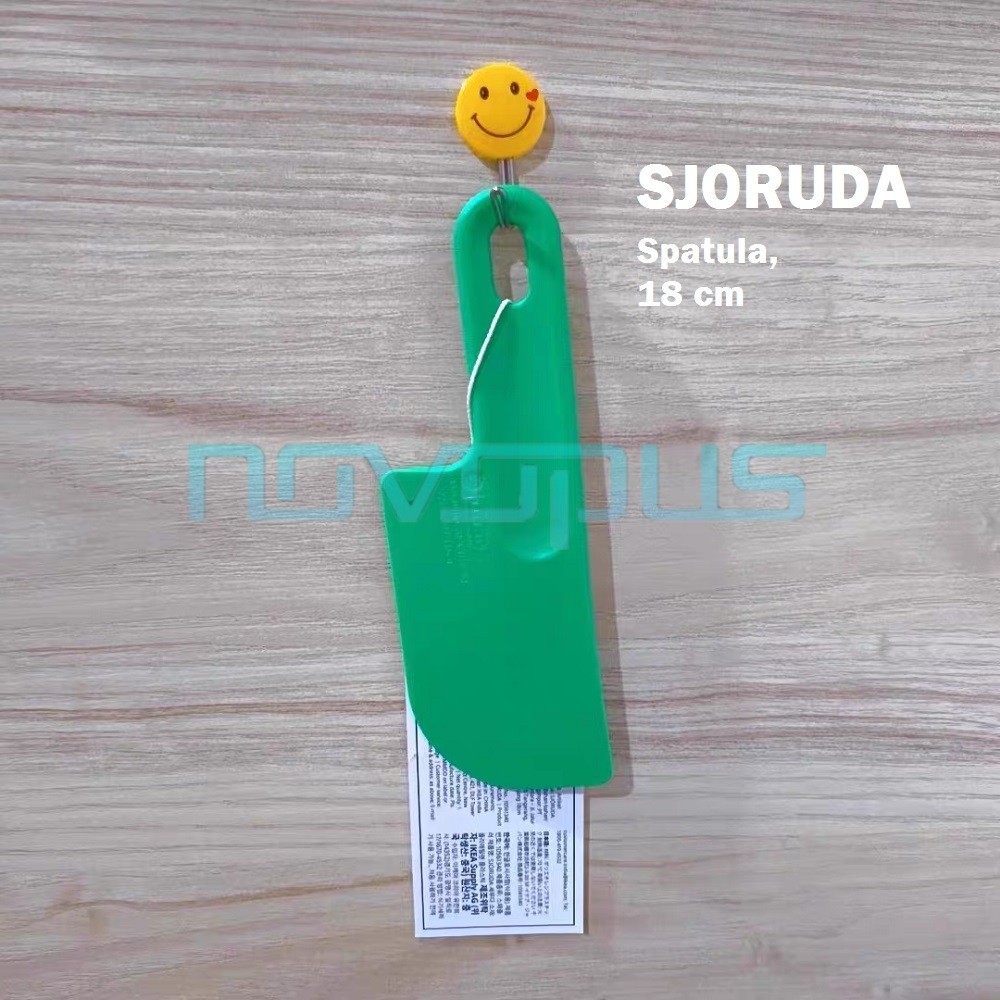 NOVO Short Handle Narrow Blade Plastic Spatula / Children Mini Baking ...