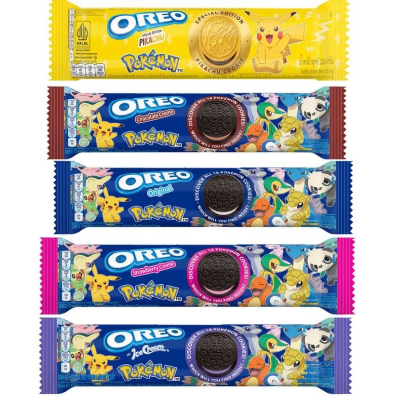 Oreo Biscuits 119 gr Original Banana Blueberry Strawberry Chocolate ...