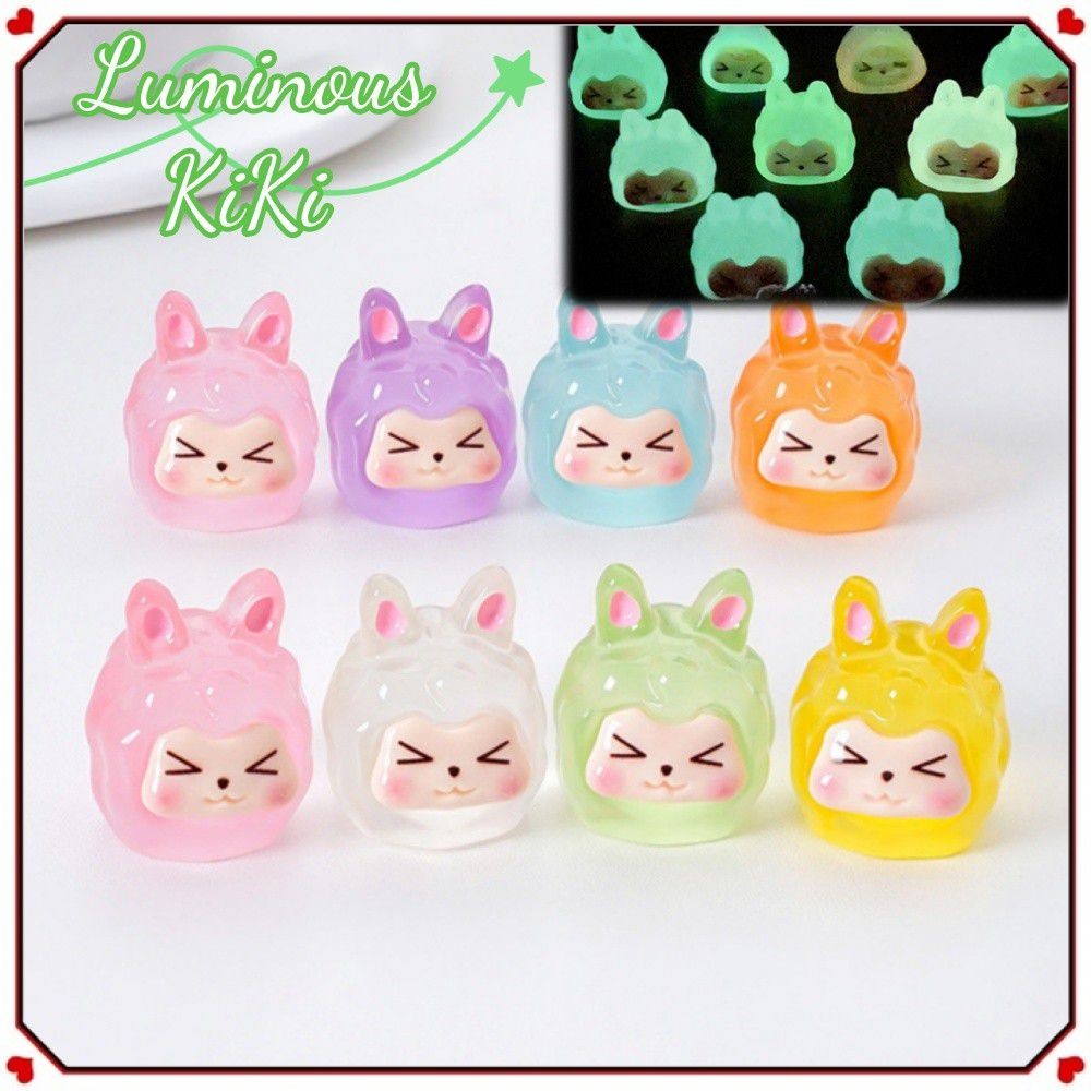 Luminous Resin KiKi Toys Dolls Figures Home Garden Decoration Cartoon ...