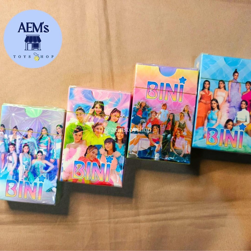 Bini Photocards 55pcs in 1 box - All for Bini | Shopee Philippines