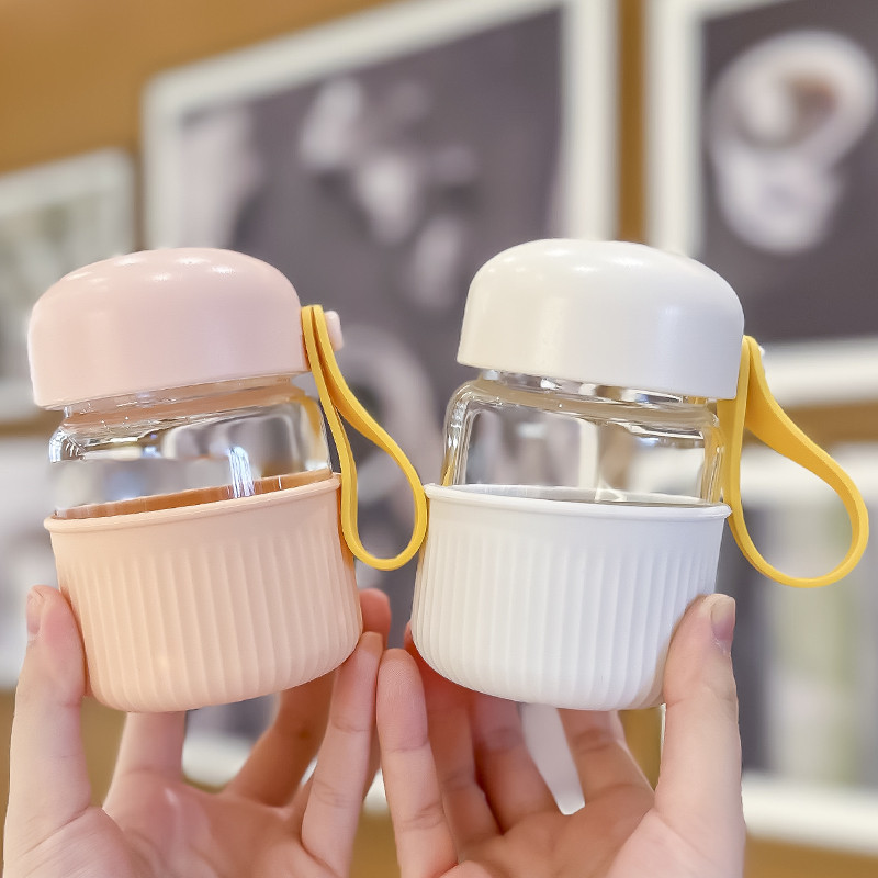 High-value Mini Glass Cup Small Portable Girl Handy Cup High ...