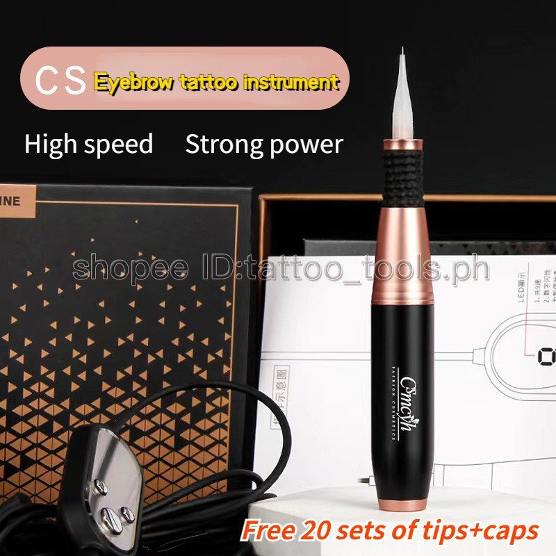 "Available" authentic CS semi-tattooed eyebrow instrument permanent PMU ...