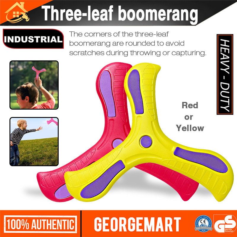 V-Shaped Dart Returning Boomerang Throwing Target Spinner Three-Bladed ...