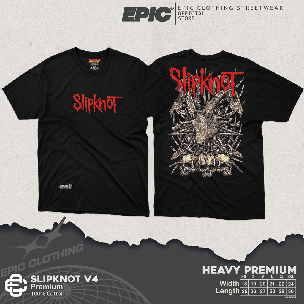 METAL BAND - SLIPKNOT V4 - T SHIRT - Long Sleeve - Hoodie Epic Clothing ...