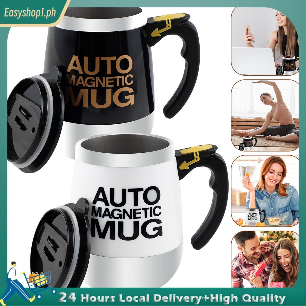 Electric Self Stirring Mug 500mAh Rechargeable Automatic Mixing with ...