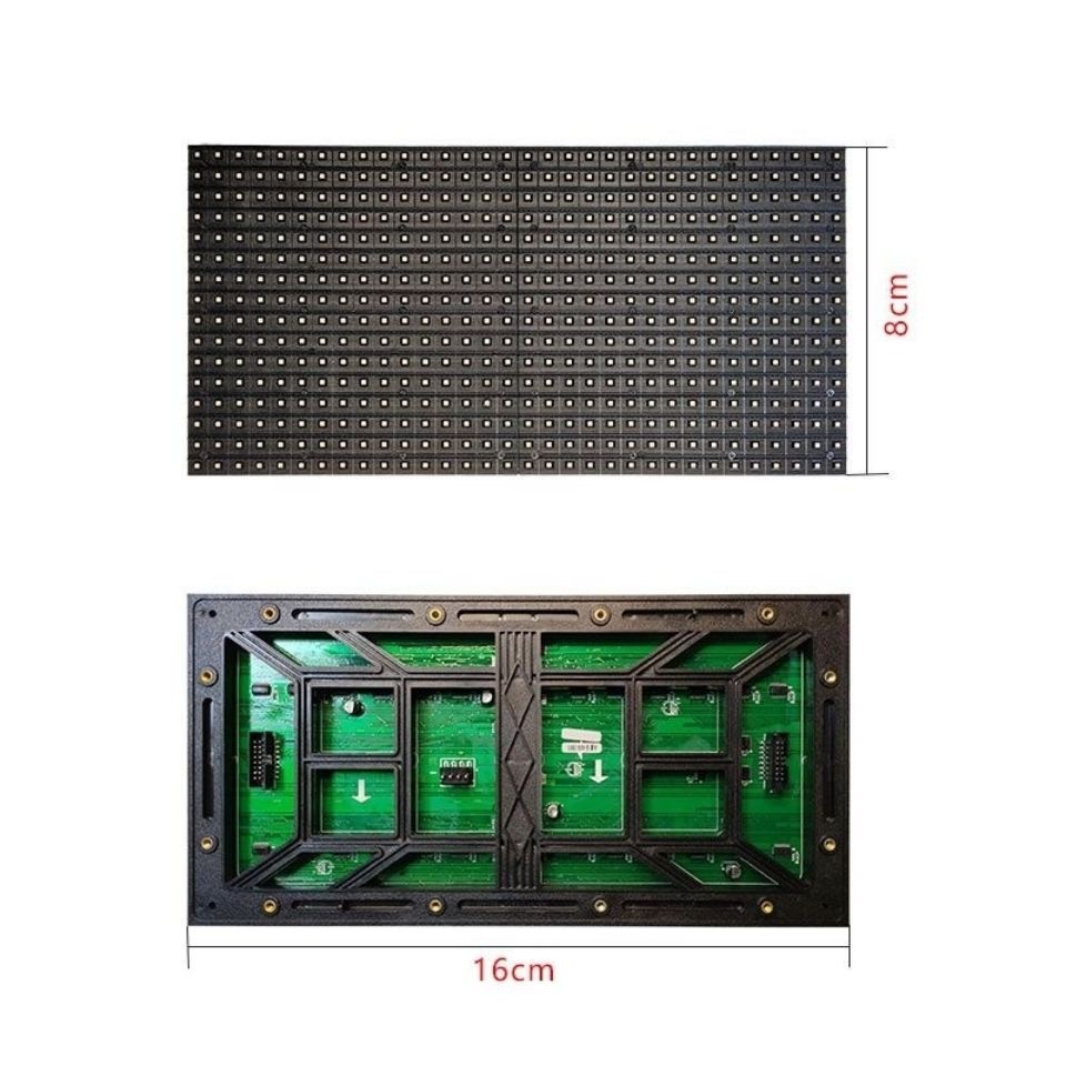 LED display advertising screen module p10 unit board screen board ...