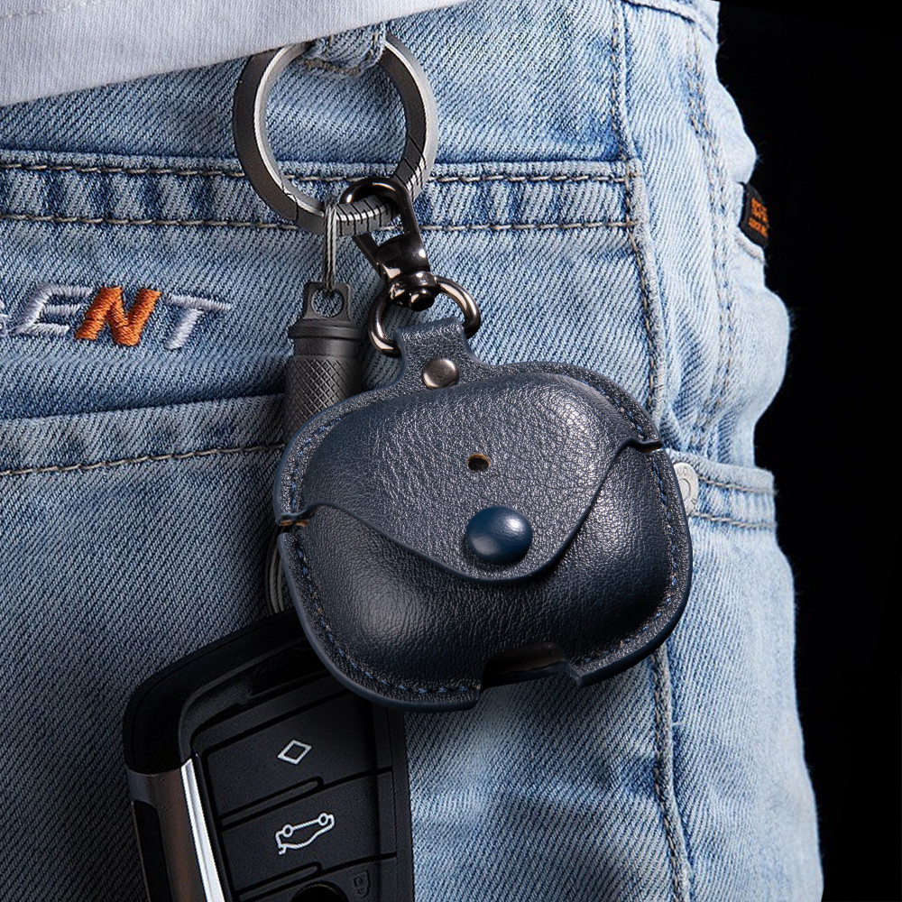 Retro PU Leather Case For AirPods 4 ANC Business Earphone Cases For ...