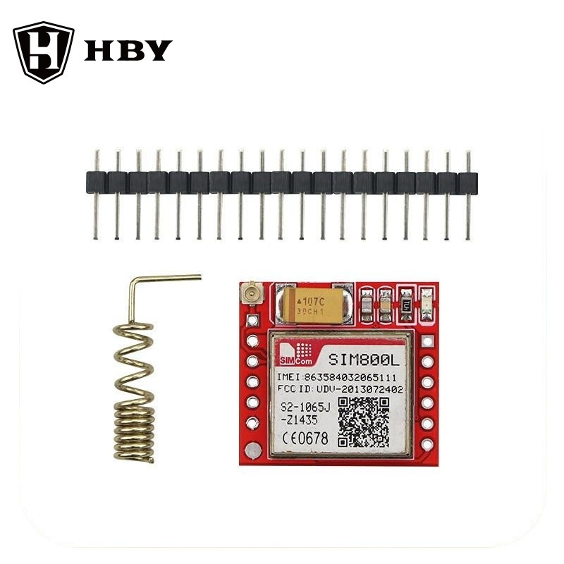 Mini Smallest SIM800L GPRS GSM Module MicroSIM Card Core Wireless Board ...