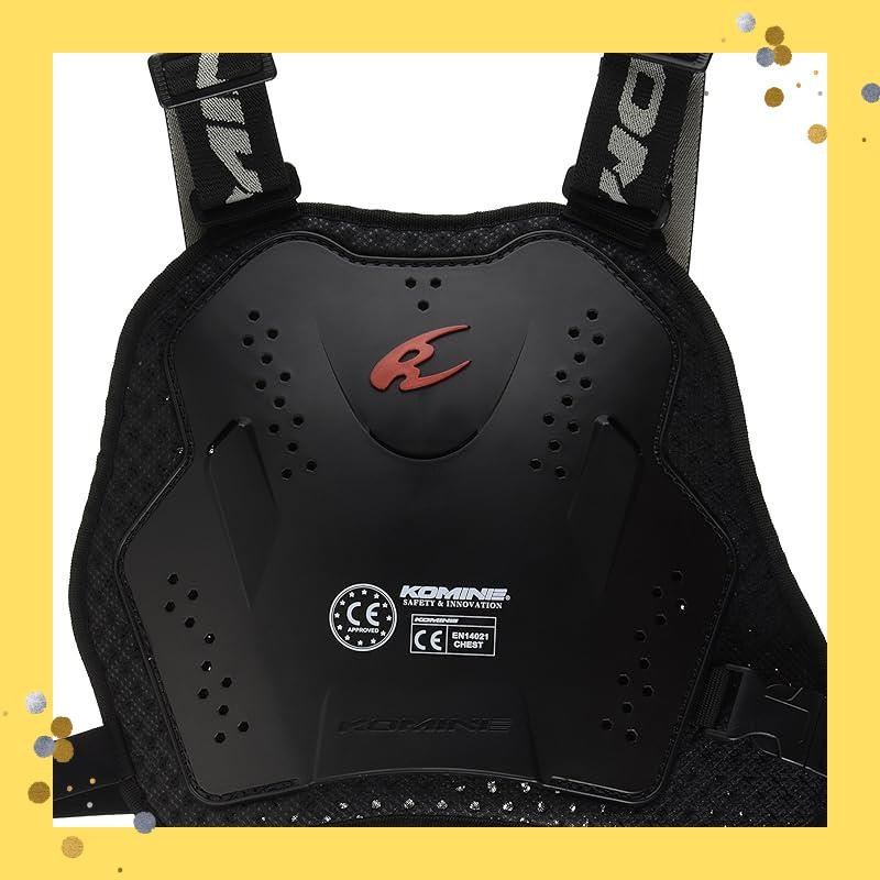 KOMINE Motorcycle Chest Armor Free SK-629 453 Protector CE Standard ...
