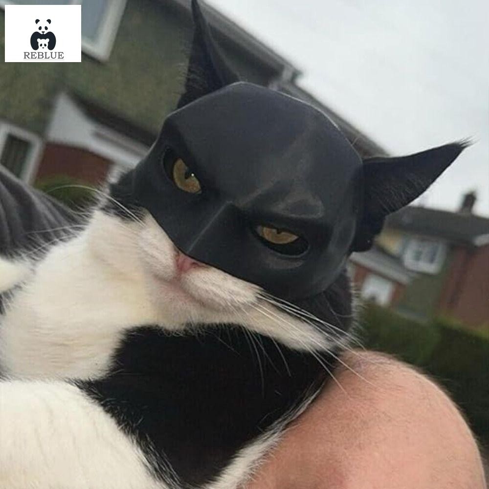 REBLUE halloween mask full face scary Bat Cat Avenger Mask, Plastic ...