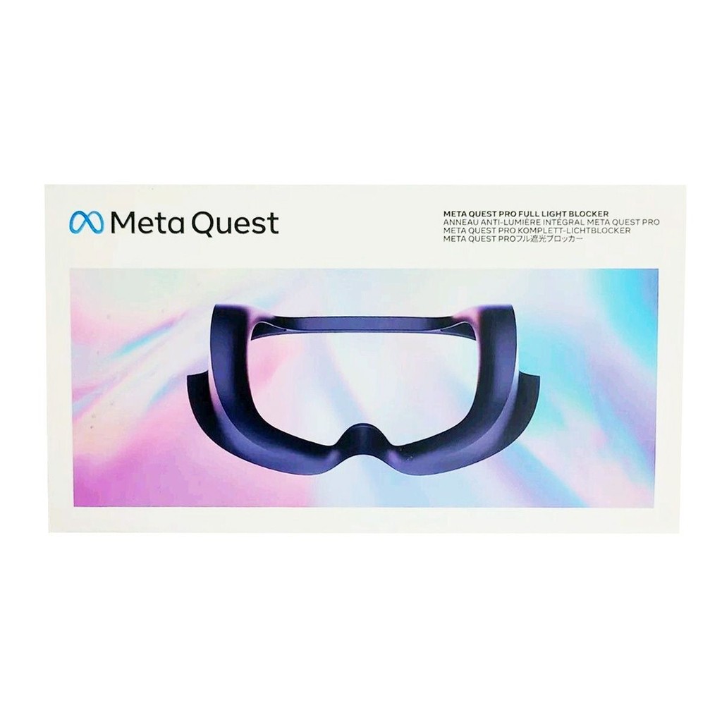 Meta Quest Pro Full Light Blocker (Black), 899-00445-01 | Shopee ...