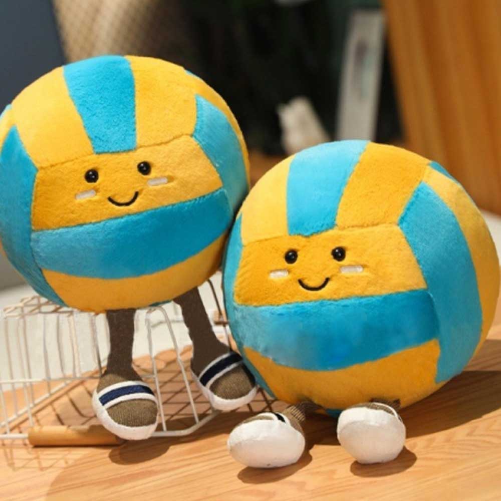 Jellycat Cartoon Volleyball Doll Plush Toy Cute Creative Soft Stuffed ...